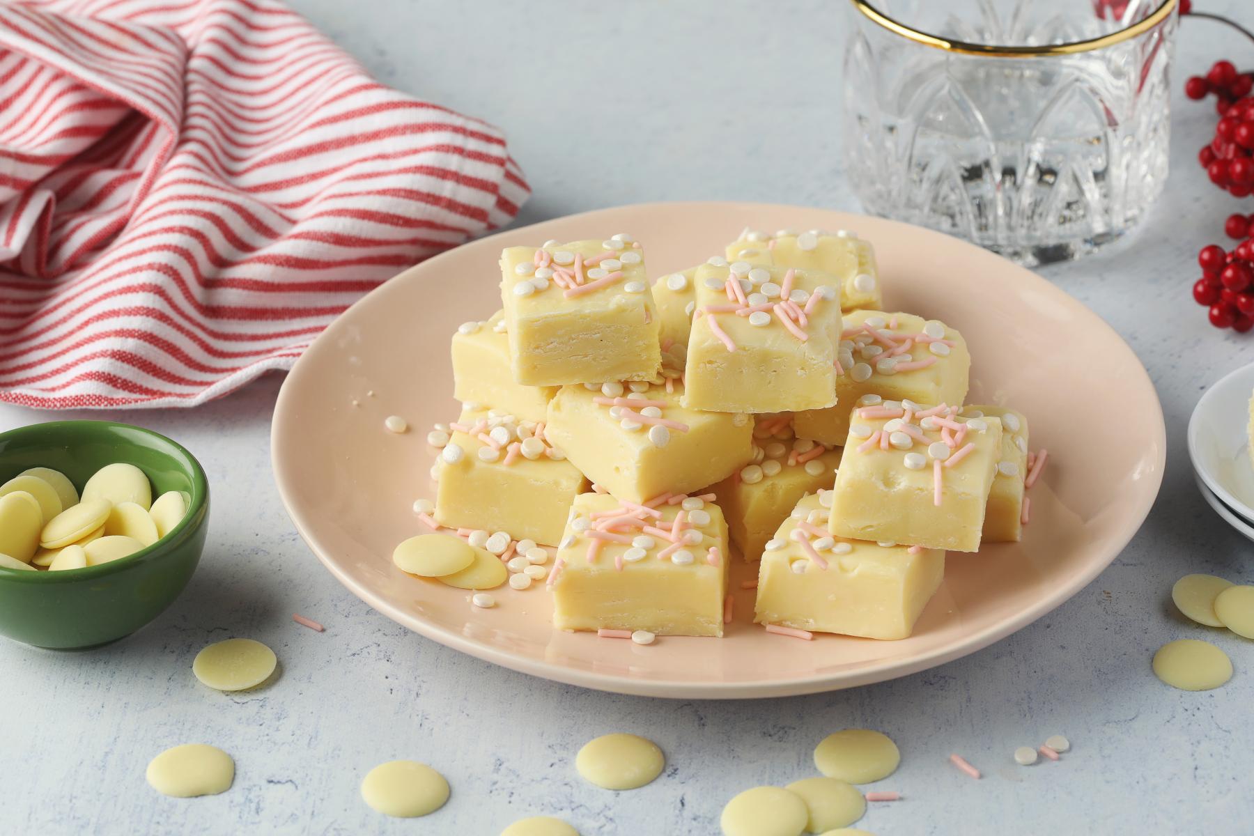 Spring White Chocolate Fudge | DeMedici