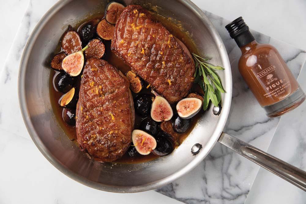 Recipe - Duck Breast With Fresh Figs And Fleur De Sel